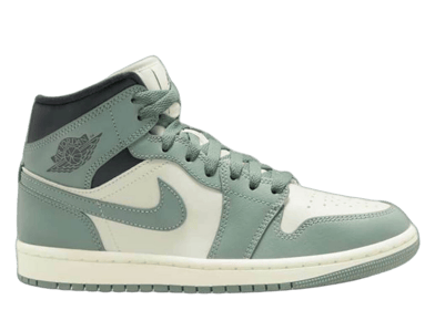 The Air Jordan 1 Mid Jade Smoke Releases April 2024