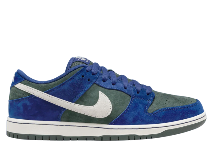 Nike SB Dunk Low Deep Royal Blue Vintage Green - HF3704-400