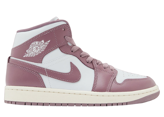 Air Jordan 1 Mid Pure Platinum Sky J Mauve (W) - BQ6472-050