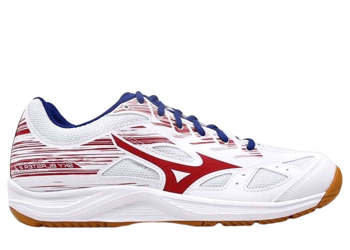 Mizuno Sky Blaster II White Red Blue - 71GA204503 Raffles & Where to Buy