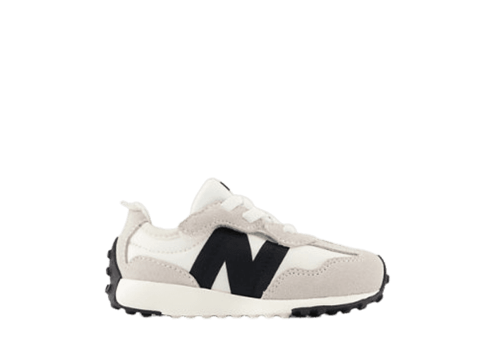 New Balance 327 NEW B Hook & Loop Grey Black (GS) - NW327FE Release Info