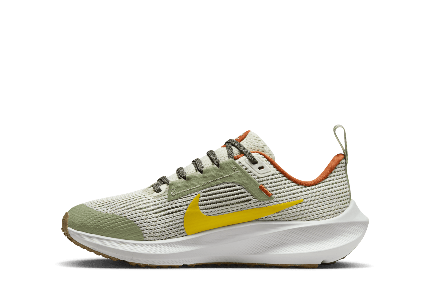 Nike Air Zoom Pegasus 40 GS 'Oil Green Campfire Orange' - FV3645-381 ...