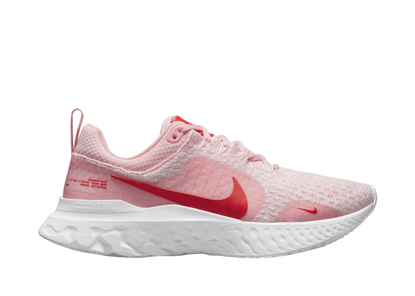 Nike React Infinity Run Flyknit 3 Premium 'Medium Soft Pink Light ...