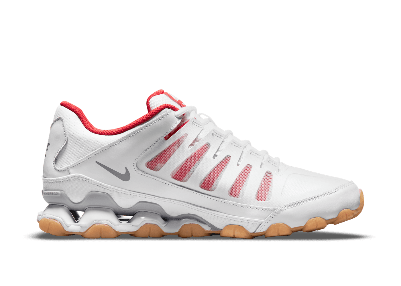 Nike Reax 8 TR 'White Chile Red' - 621716-103 Raffles & Where to Buy