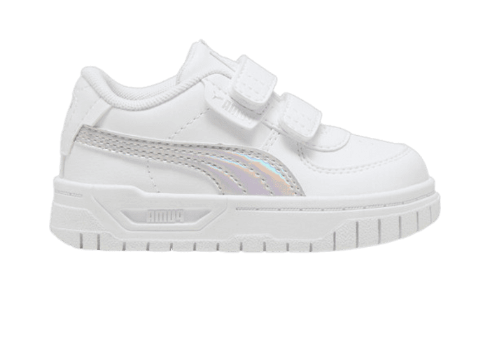 PUMA Cali Dream Iridescent s' Sneakers in White/Silver (TD) - 398926-01 ...