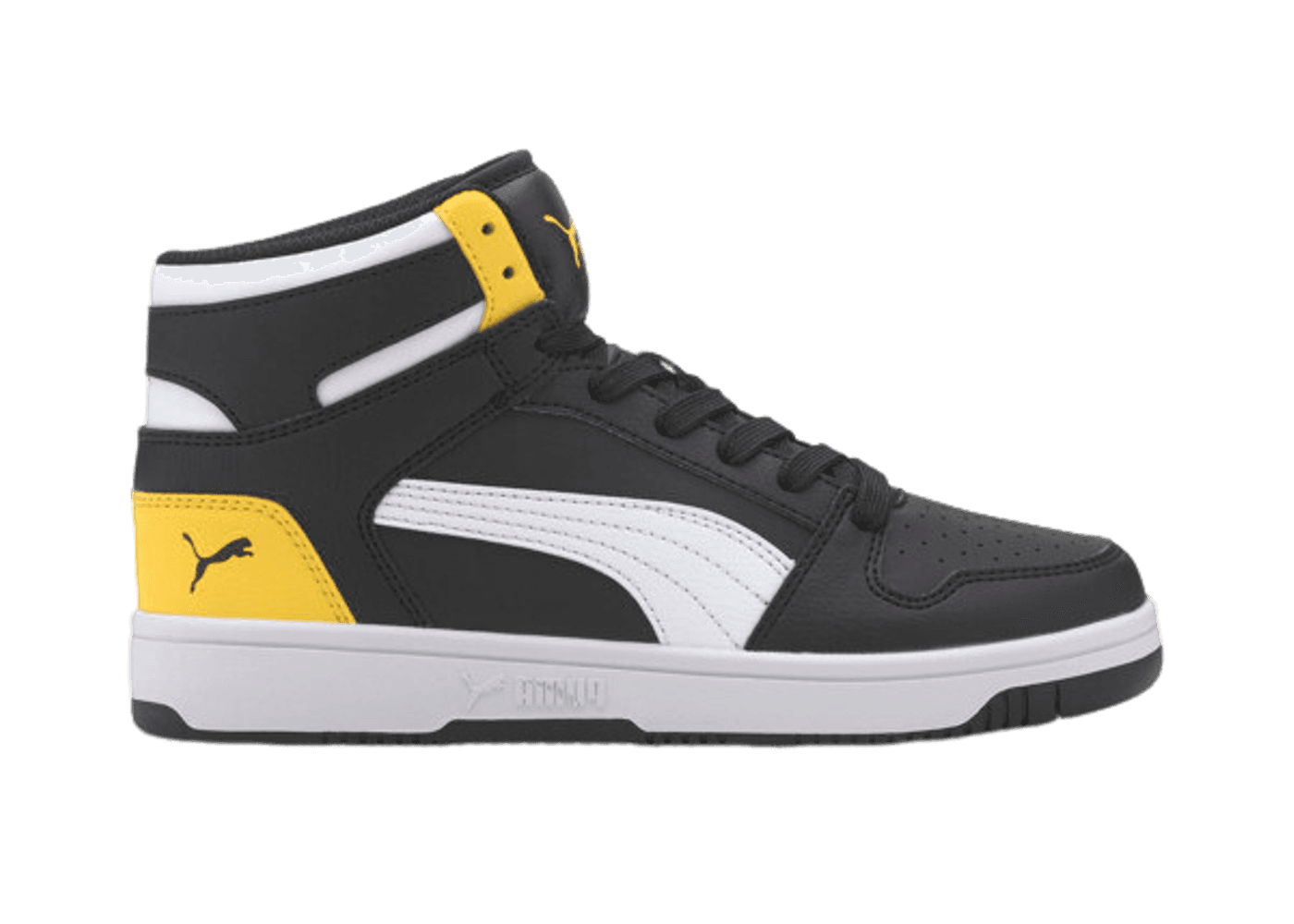 Puma Rebound LayUp Mid Jr 'Black Dandelion' - 370486-12 Release Info