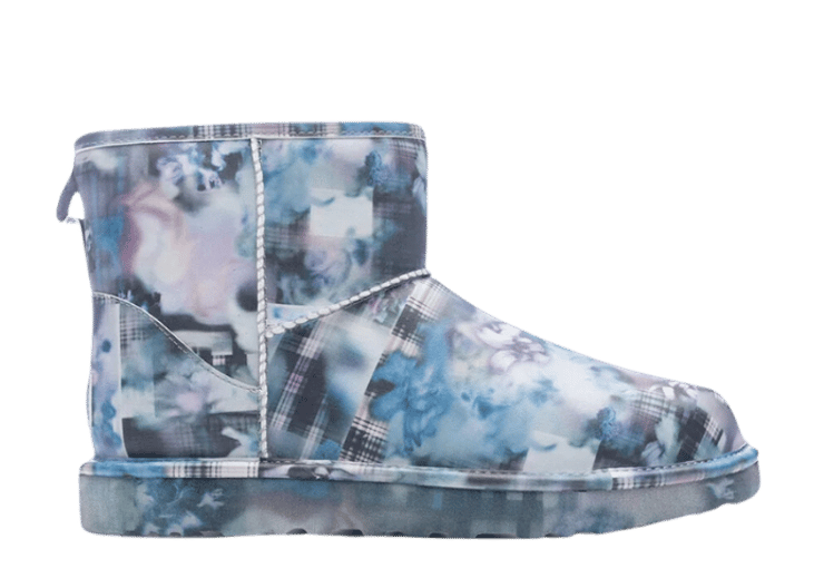 UGG Classic Mini Collina Strada Dark Blue Floral (W) - 1170173-DFL